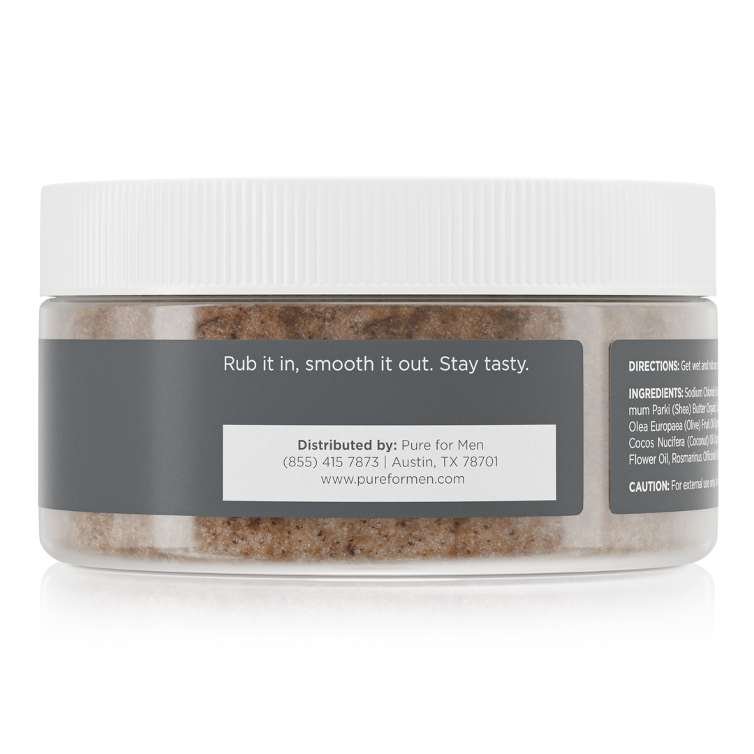 Lemon Spearmint Body Scrub | Pure For Men – Pure for Men