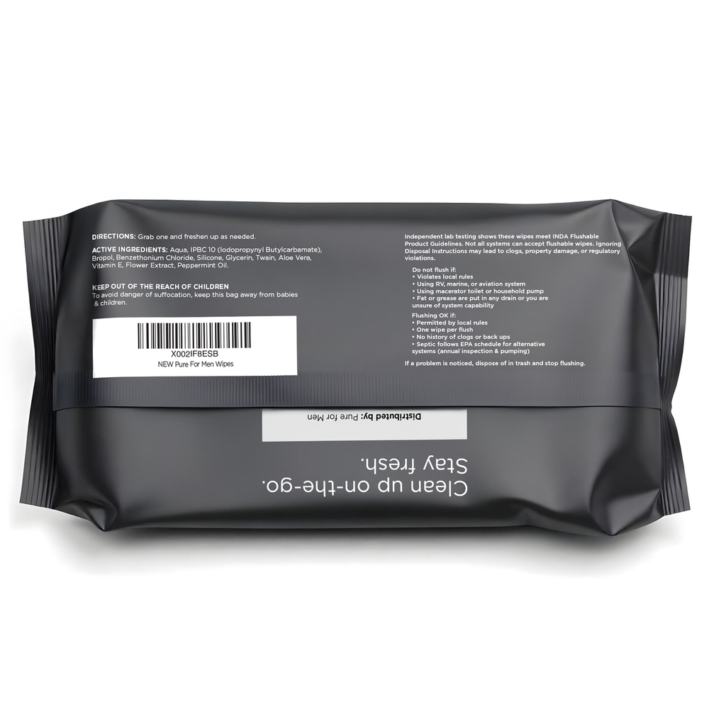 Pure for Men | Sex Collection | Shop Playtime Essentials Lube and Fiber