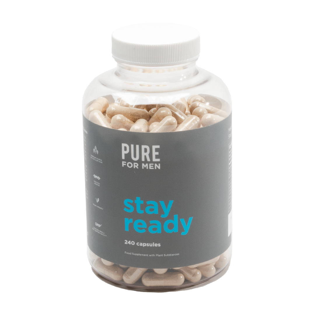 Vegan Fibre Capsules Digestive Health | Pure For Men – Pure for Men
