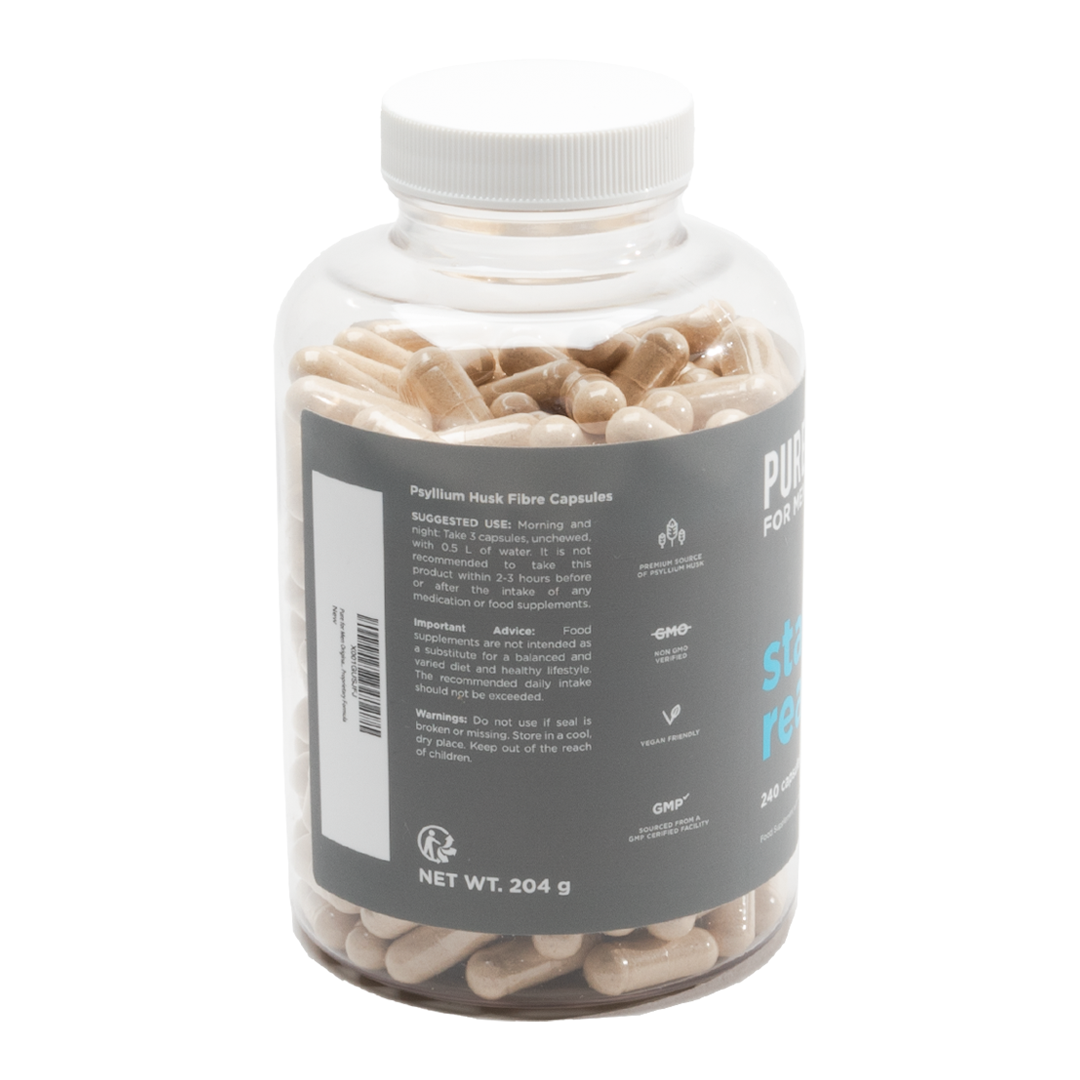 Vegan Fibre Capsules Digestive Health | Pure For Men – Pure for Men