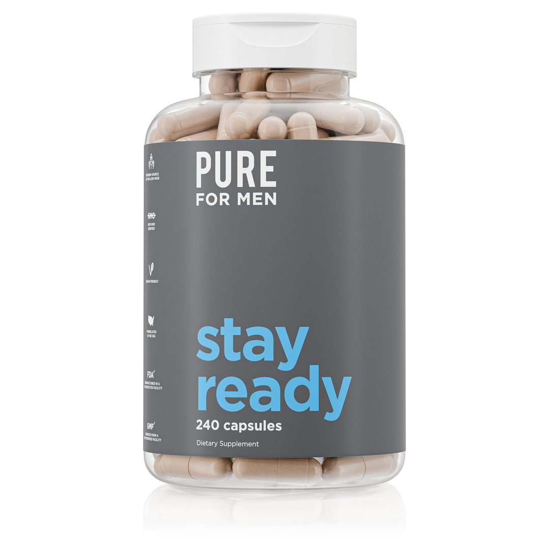 Pure for Men | The Original Cleanliness Fiber Supplement | Stay Ready