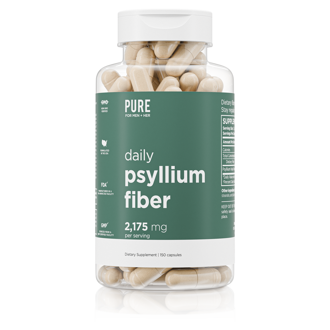 Psyllium Fiber Supplement 2,175 mg | Pure For Men – Pure for Men