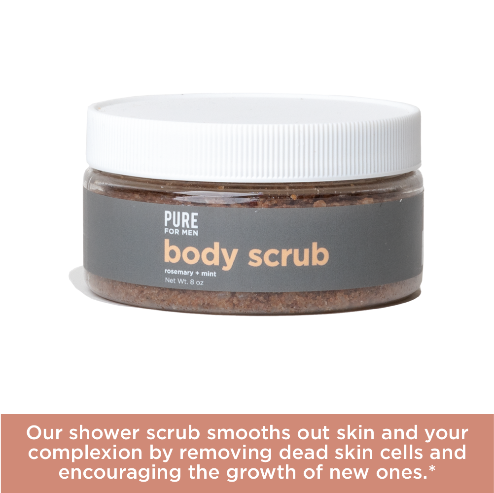 Lemon Spearmint Body Scrub | Pure For Men – Pure for Men