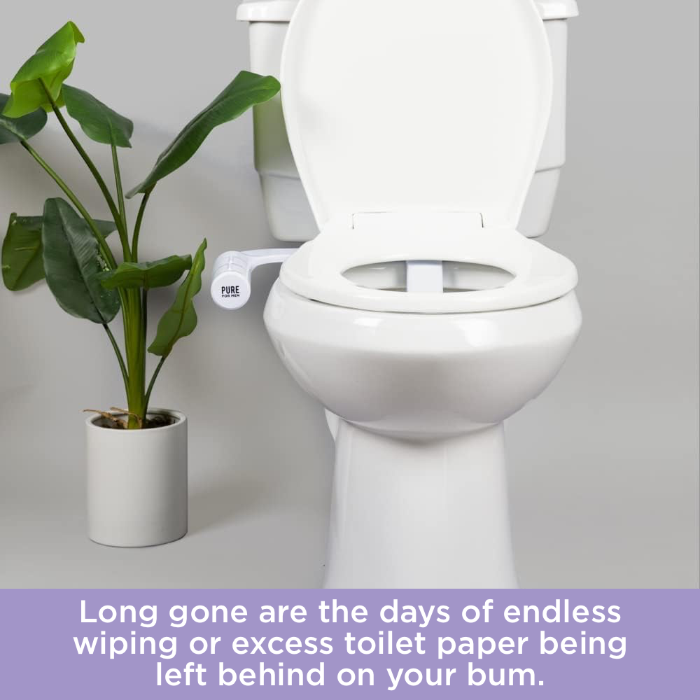 Adjustable Pressure Bidet for Optimal Hygiene | Pure for Men