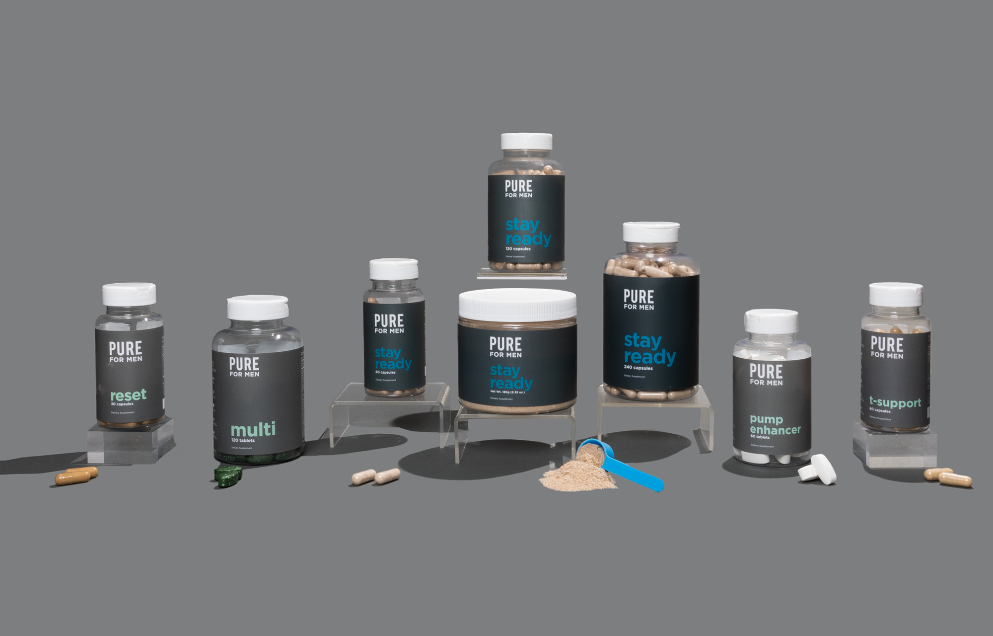 Pure for Men | The Original Cleanliness Fiber Supplement | Stay Ready