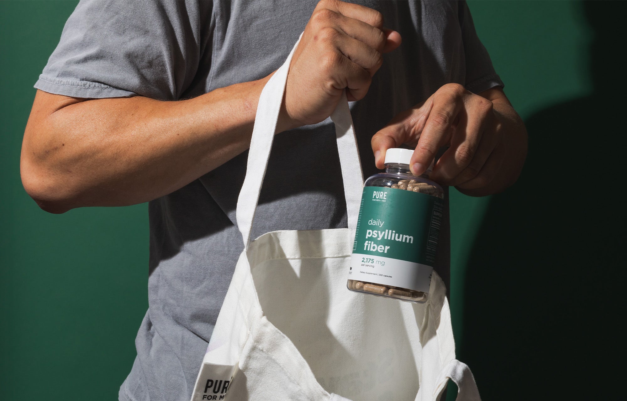 Pure for Men | The Original Cleanliness Fiber Supplement | Stay Ready