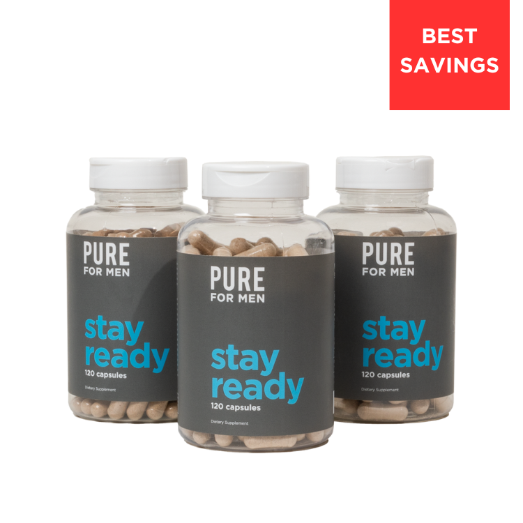 Pure for Men | The Original Cleanliness Fiber Supplement | Stay Ready