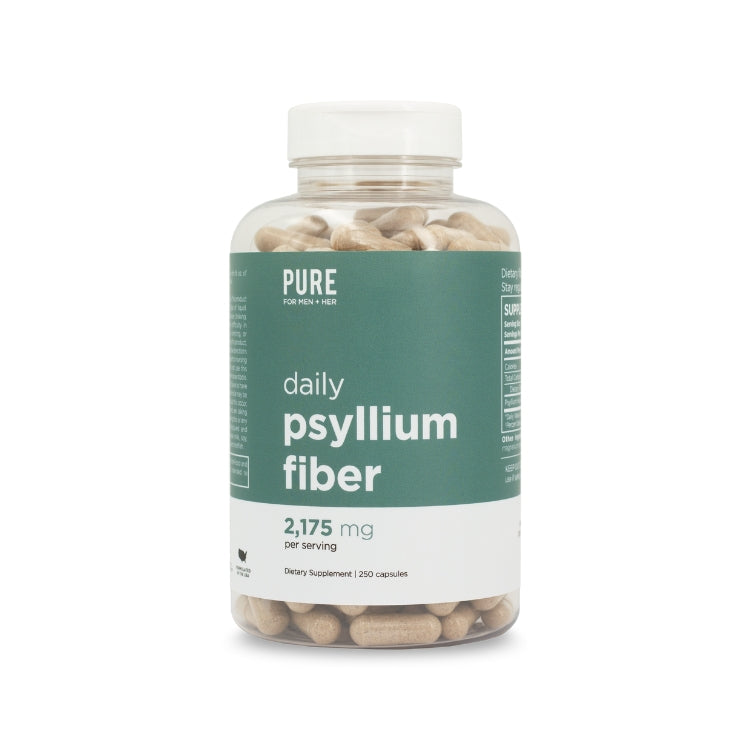 Psyllium Fiber Supplement 2,175 mg | Pure For Men – Pure for Men