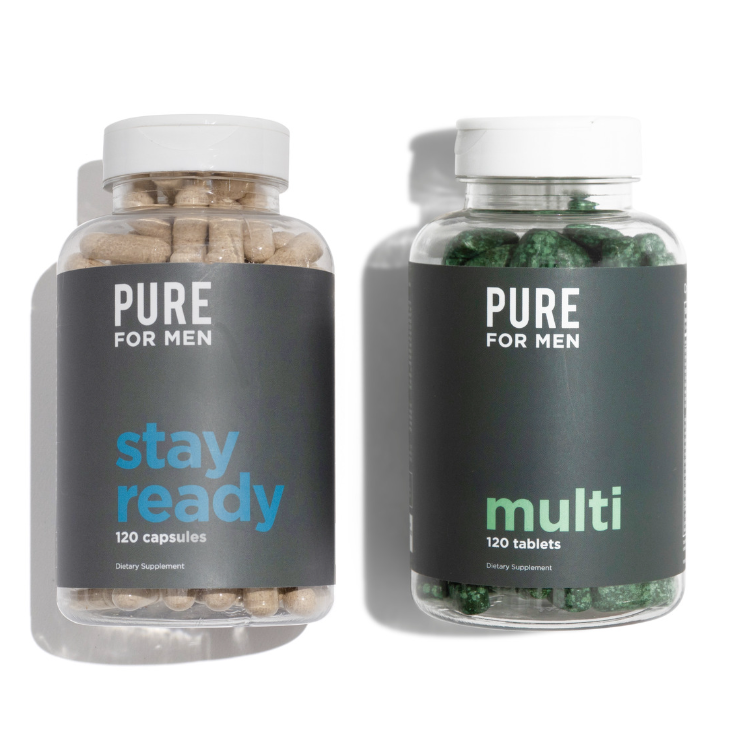 Vegan Fiber & Multi Vitamin Bundle | Pure For Men – Pure for Men